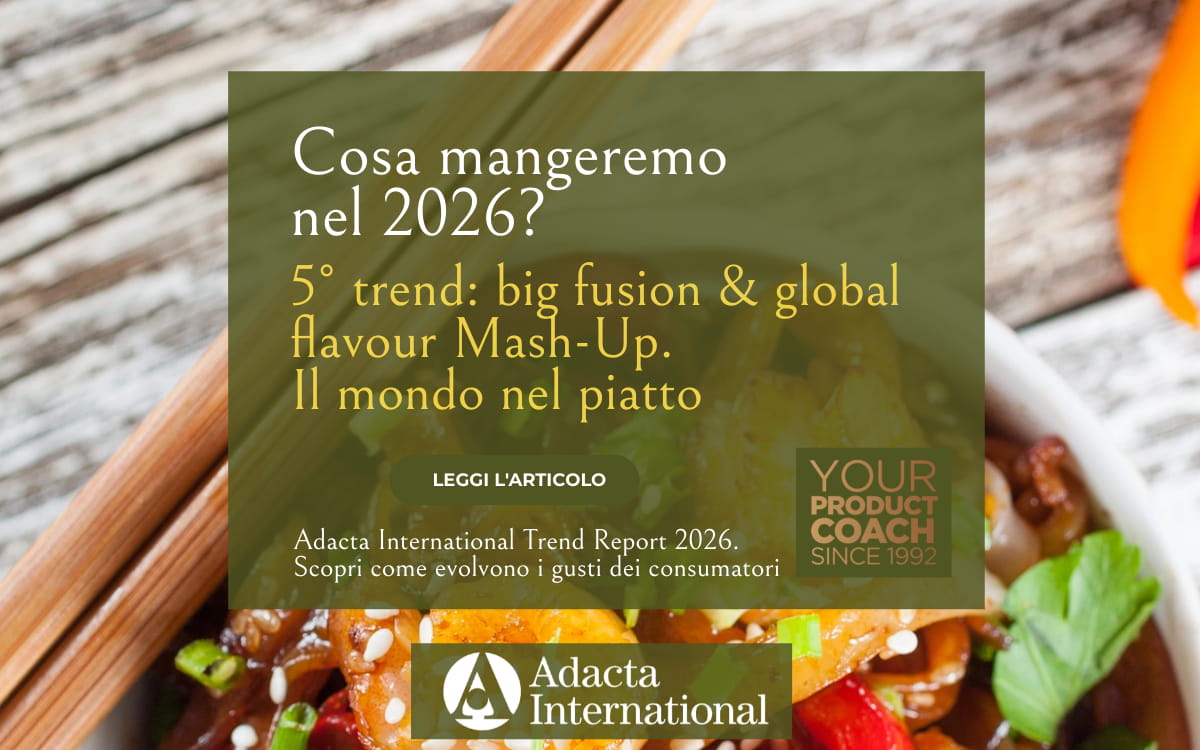 5° trend 2026 - Big fusion & global flavour Mash-Up Il mondo nel piatto ...